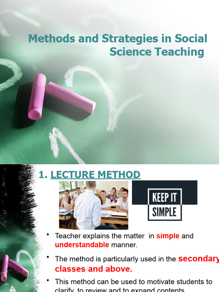 Strategies for Teaching Social Science | PDF | Multimedia | Educational ...
