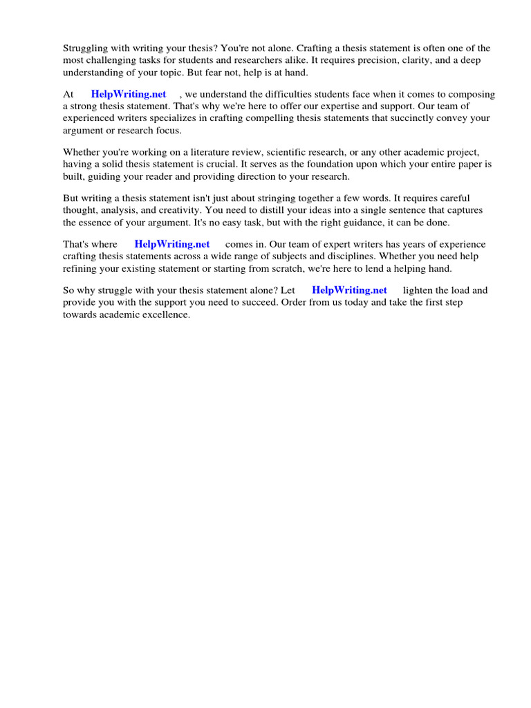 Write Thesis Statement Examples Pdf Essays Thesis 2106