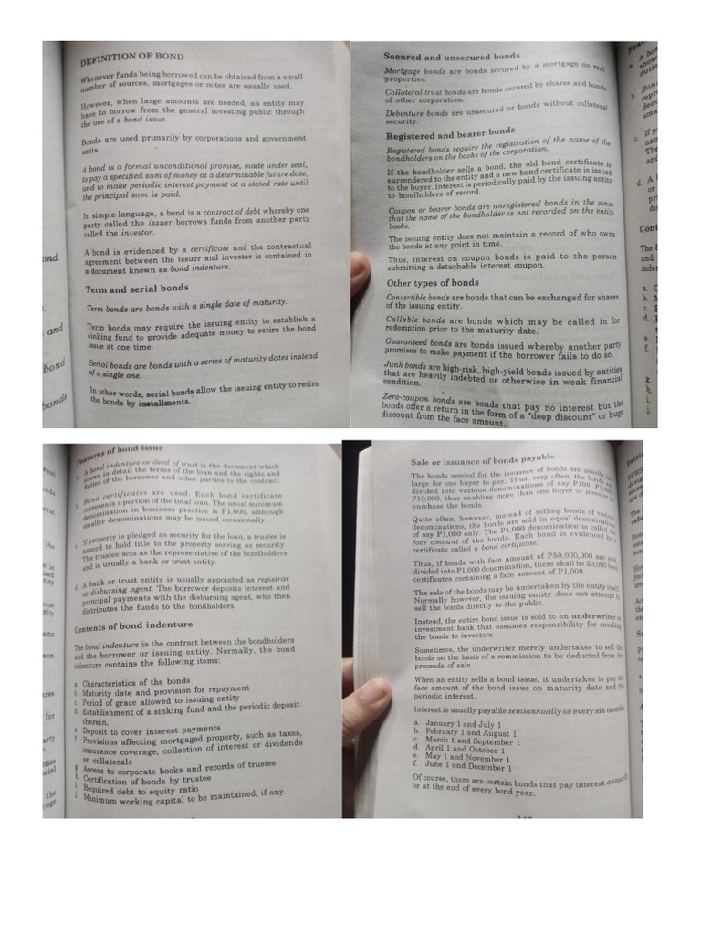 Intacc 2 - Bonds Payable | PDF