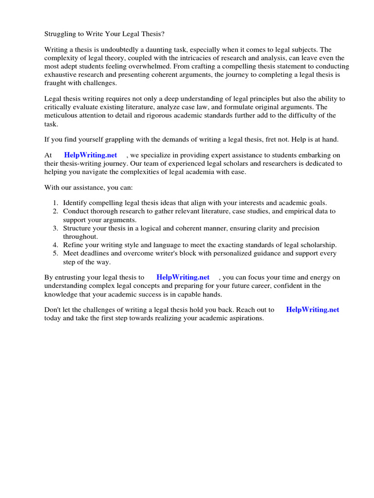 Legal Thesis Ideas | PDF | Thesis | Rape