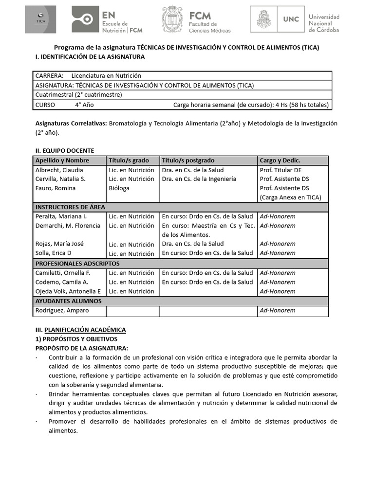 TICA Programa 2022 | PDF | Relaciones personales, crianza y desarrollo personal