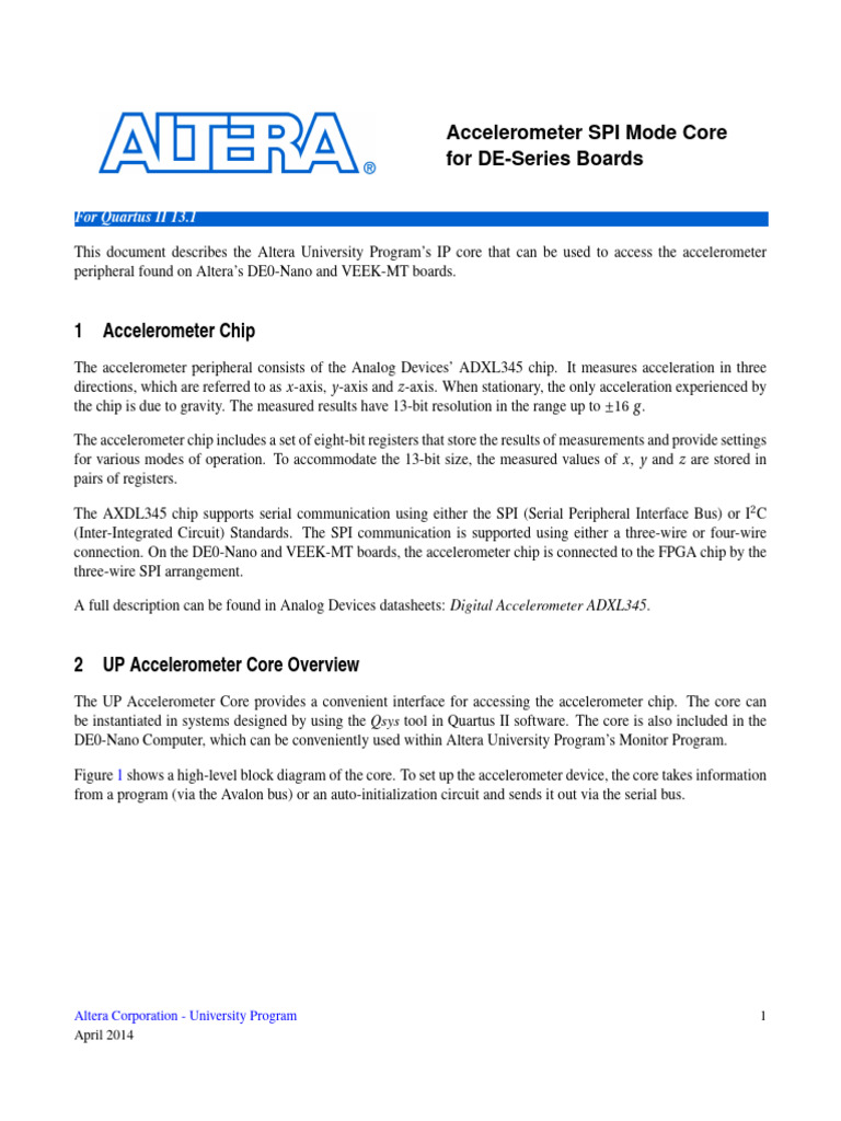 Accelerometer SPI Mode | PDF | Pointer (Computer Programming) | Accelerometer