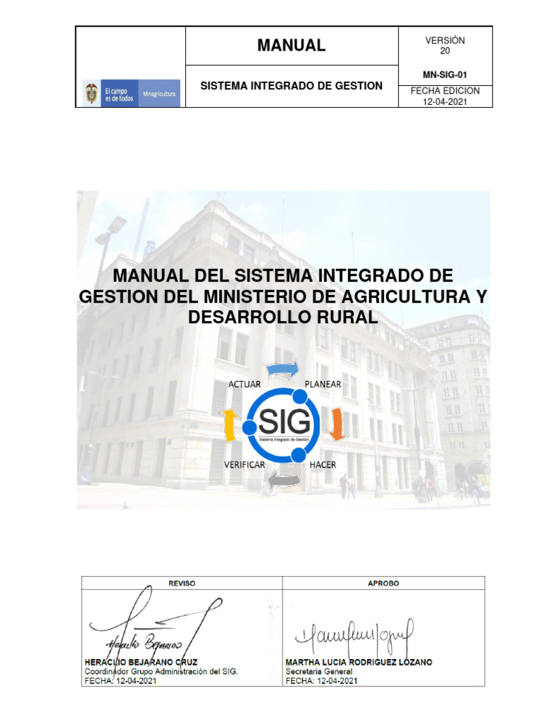 Manual SIG | PDF