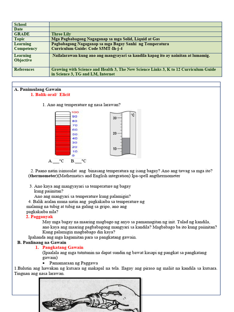 Sci.3 Q1 COT 7-E's by Eva Revised | PDF