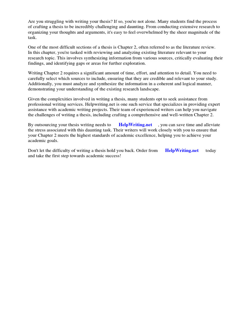 Sample Thesis Chapter 2 Scribd | PDF | Computers