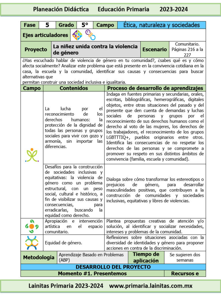 5to Grado Febrero 07 La Ni Ez Unida Contra La Violencia De Gçnero