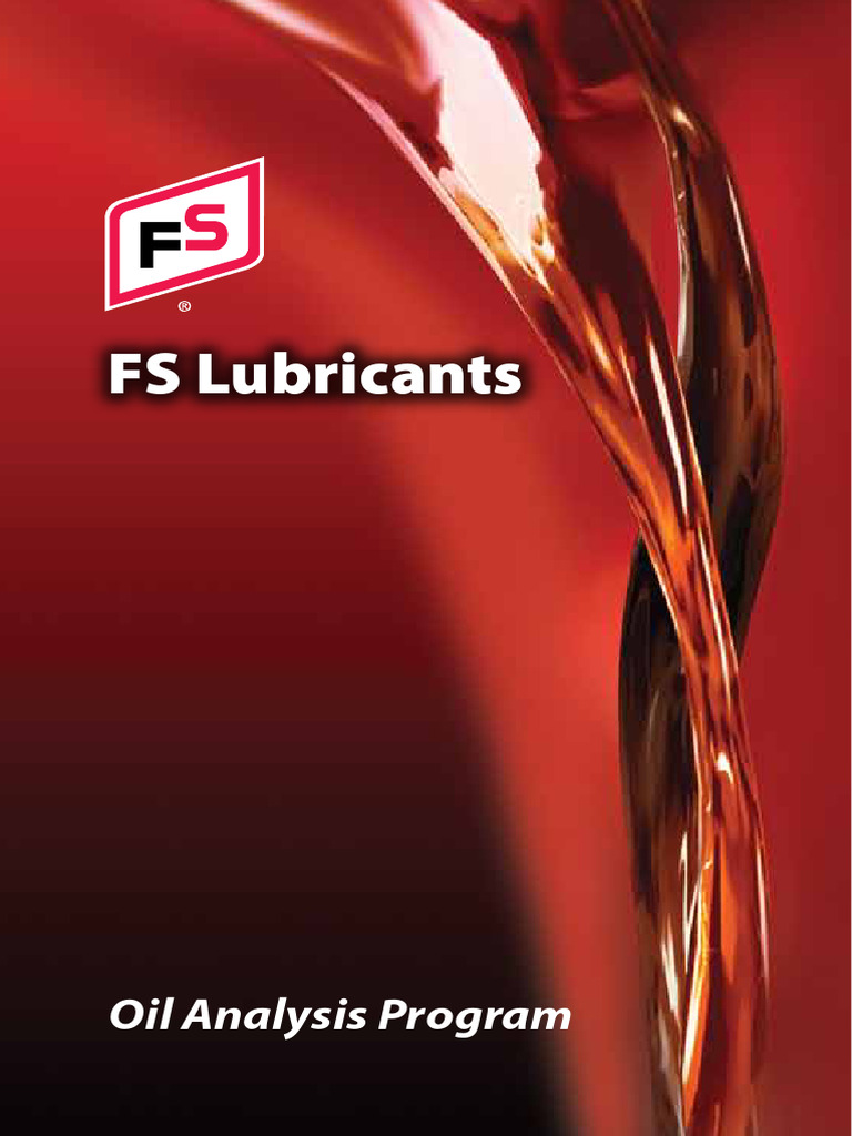 FS Lubricants. Oil Analysis Program | PDF | Internal Combustion Engine ...