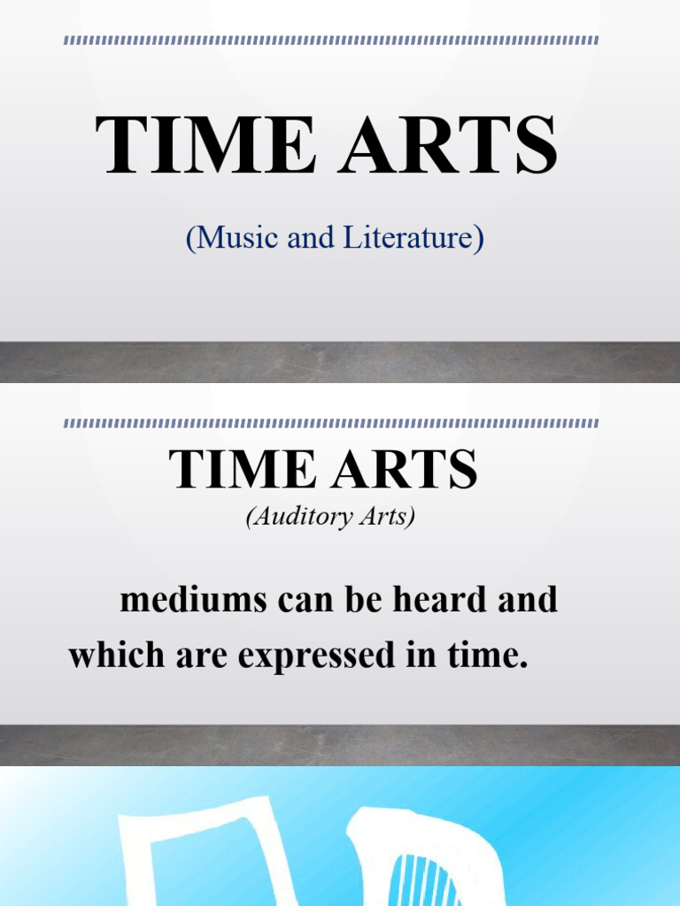3.3 THE MEDIUM OF ARTtime Arts | PDF | String Instruments | Human Voice