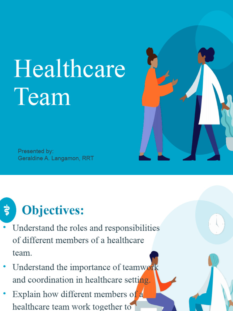 Comprehensive Healthcare Team Roles | PDF