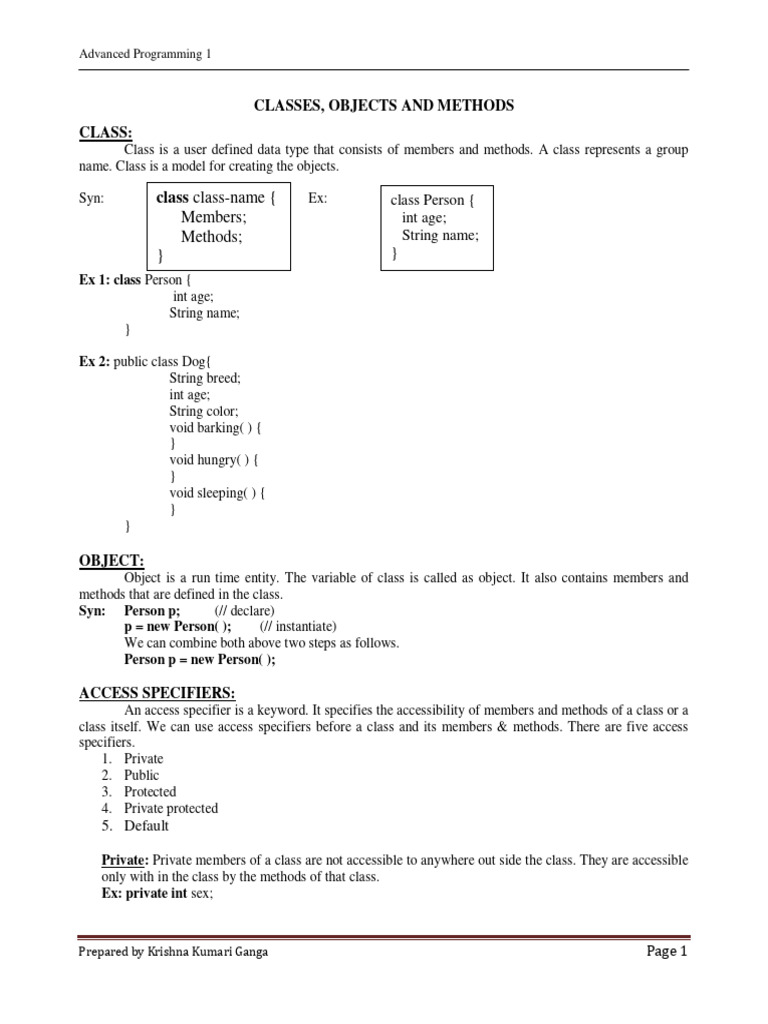 Lecture5 Java | Download Free PDF | Programming | Constructor (Object Oriented Programming)