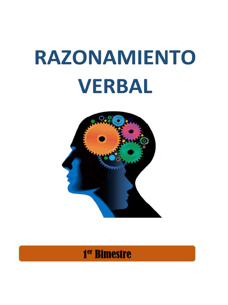 Razonamiento Verbal 1° Bimestre | PDF | Estudios de idiomas extranjeros