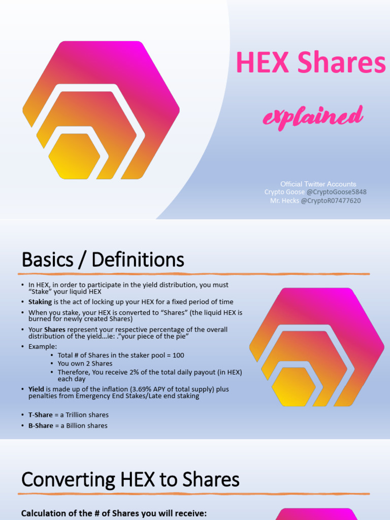 Hex Shares Final 2 | PDF