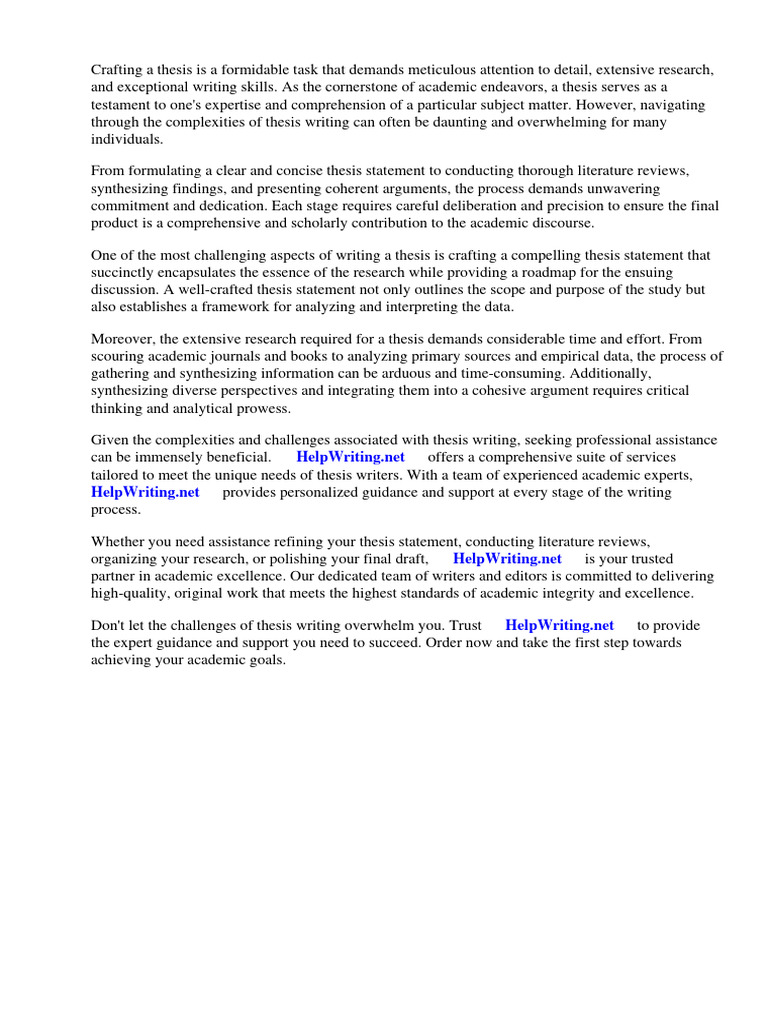 Slideshare Thesis Statement | PDF | Essays | Thesis