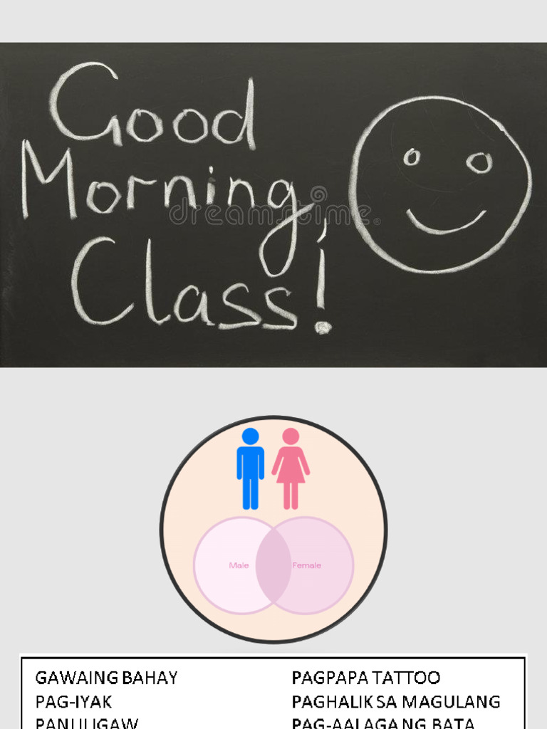 Gender Roles Sa Pilipinas | PDF