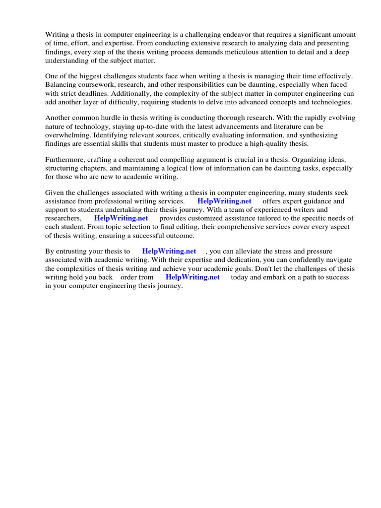 Computer Engineering Thesis Philippines | PDF