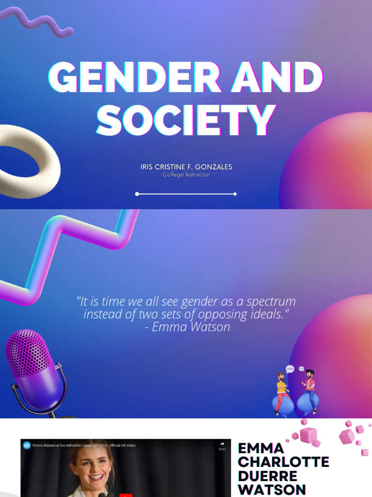 Sex Gender And Sexuality Week 1 Pdf Science And Mathematics 1463