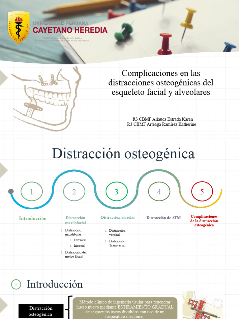 Distraccion Maxilofacial y Dentoalveolar | PDF | Hueso | Especialidades ...