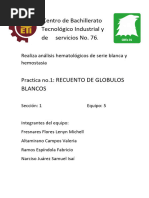 Recuento de Glóbulos Blancos | PDF | Leucocito | Medicina CLINICA