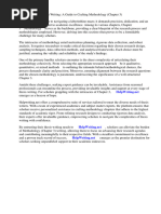 Example of A Thesis Chapter 3 Research Design and Methodology | PDF ...