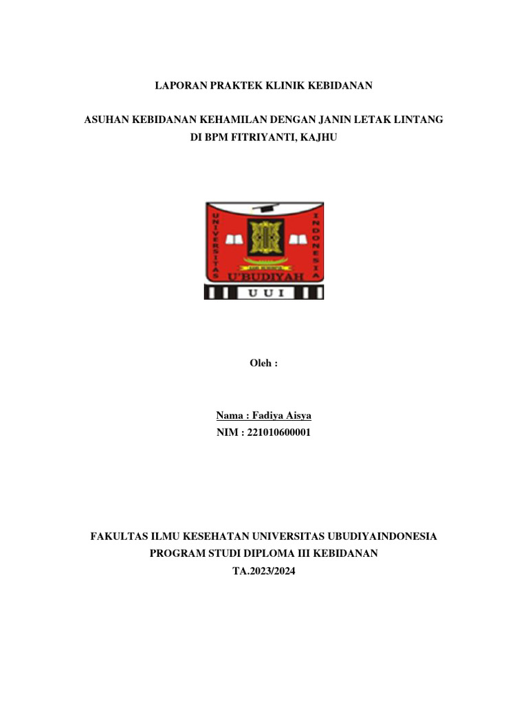 LPK Janin Letak Lintang | PDF