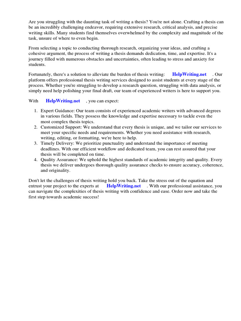 Thesis Website Proposal | PDF