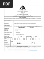 Hyatt Credit Card Authorization Form | PDF