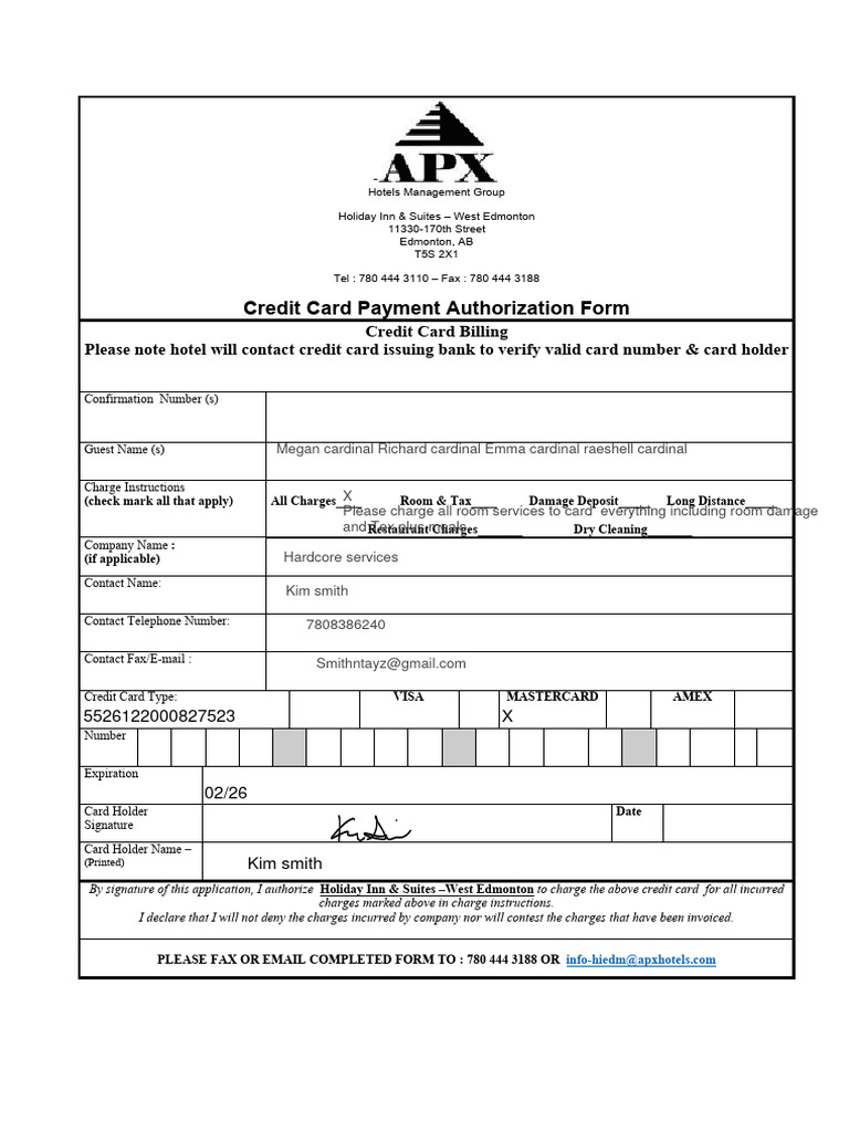 Credit Card Auth | PDF