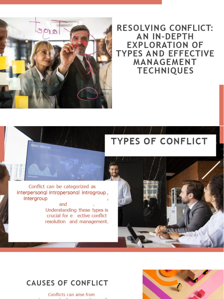 Effective Conflict Resolution Techniques | PDF