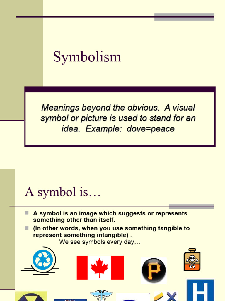 Symbolism Powerpoint | PDF