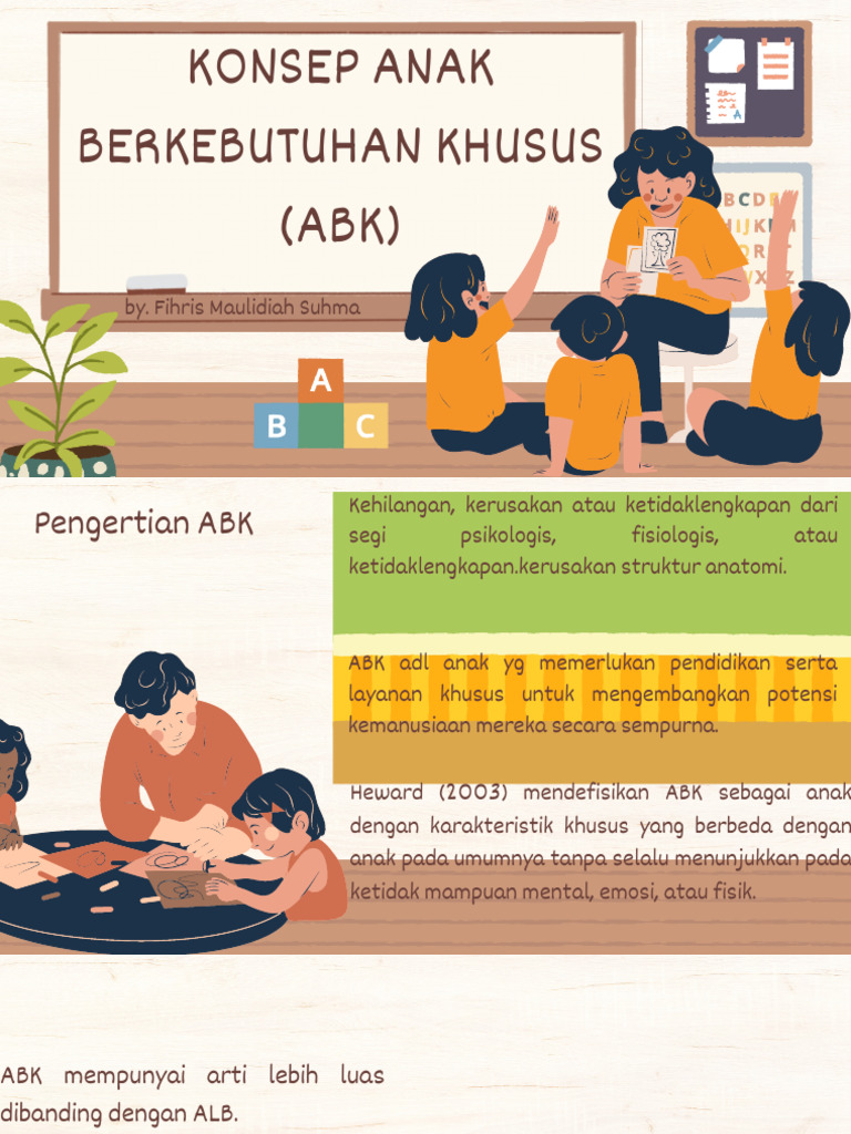 Konsep Anak Berkebutuhan Khusus (Abk) | PDF