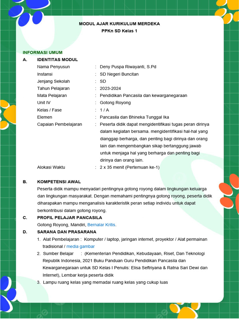 Ma PPKN Supervisi 15-2-2024 | PDF