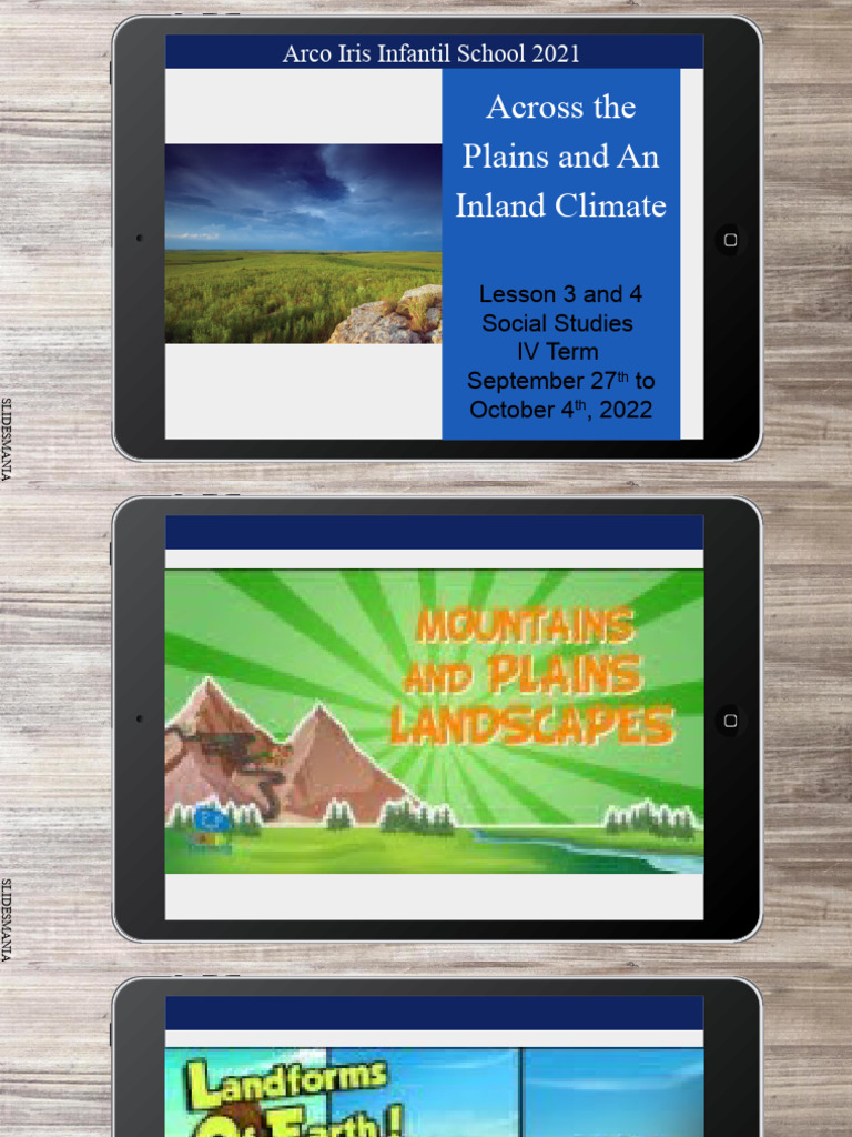Middle West Geography and Climate Lessons | PDF