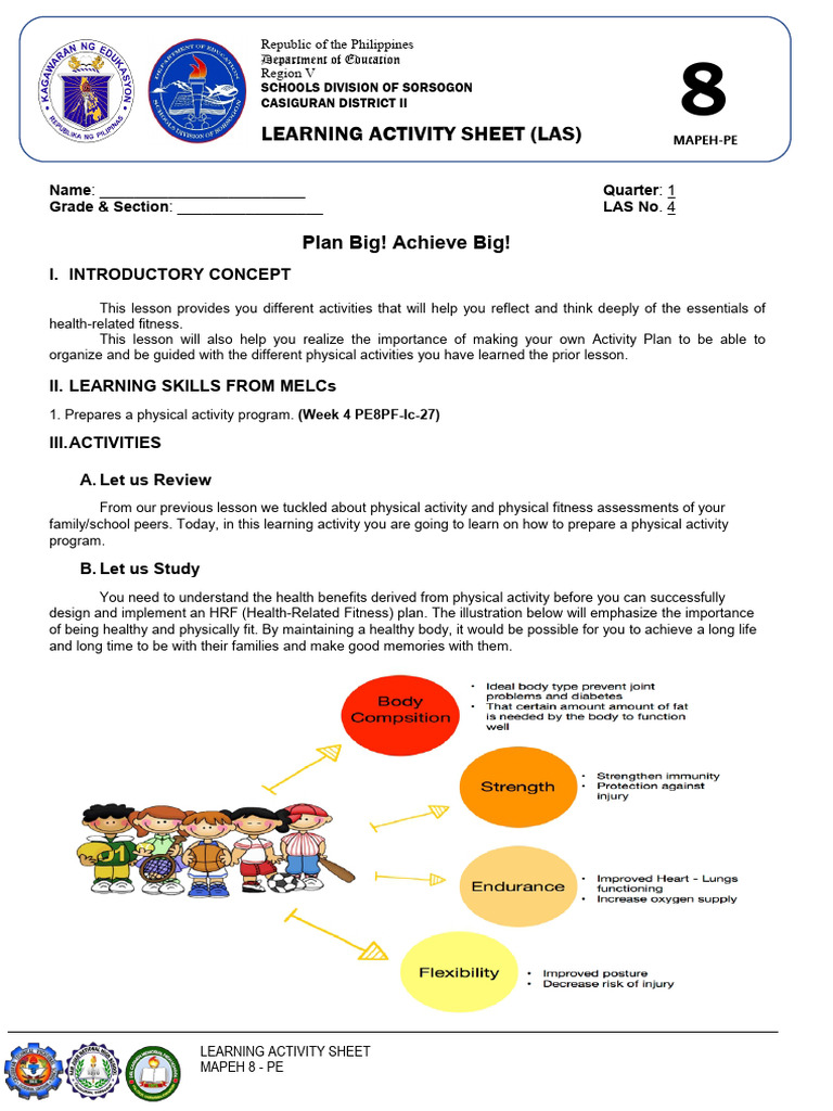 PE LAS-Aiza Q1 W4 | PDF