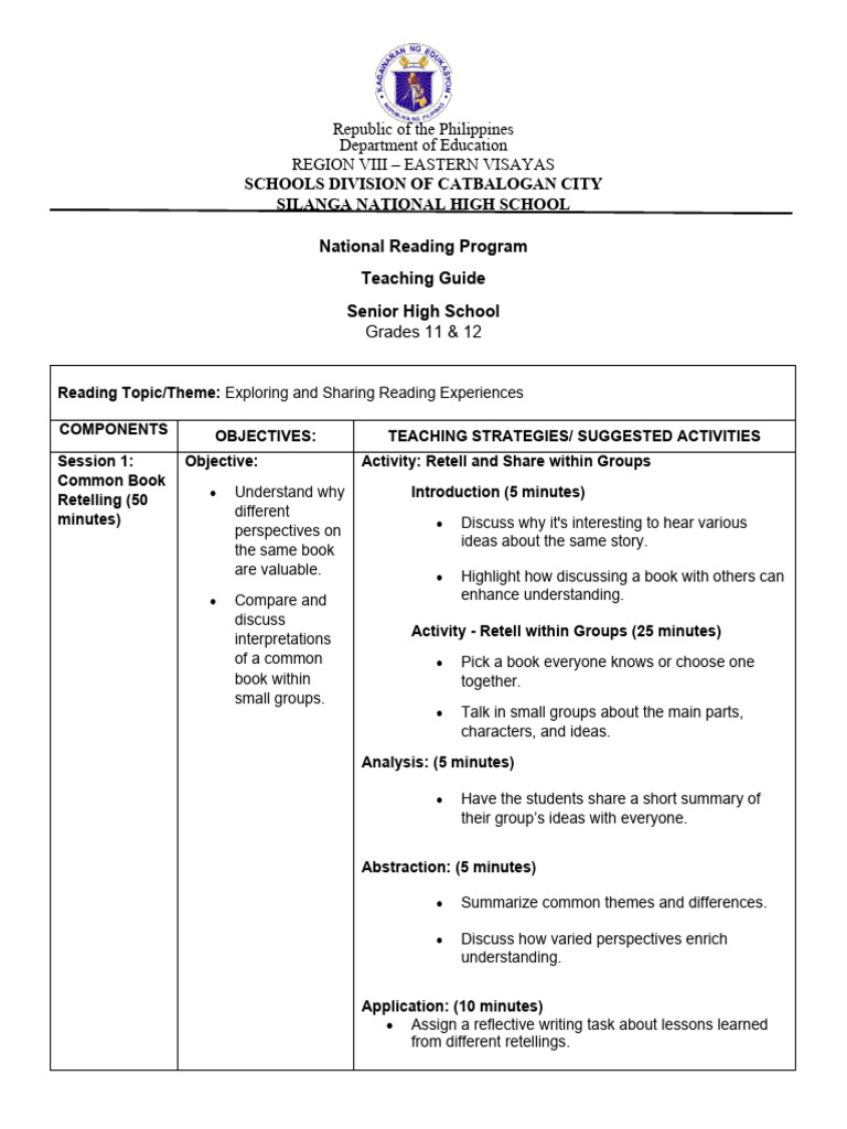 Week 8 NRP Teaching Guide | Download Free PDF | Thought | Creativity