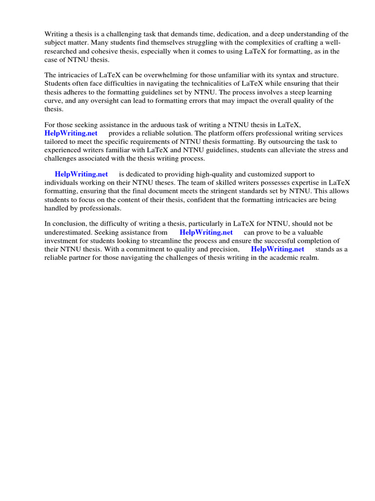 Ntnu Thesis Latex | PDF Ntnu Thesis Latex | PDF