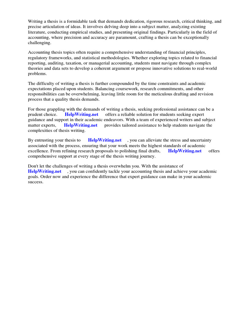 Sample Thesis Accounting System | PDF | Thesis | Accounting