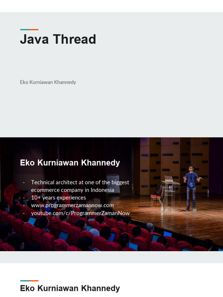 Java Thread | PDF