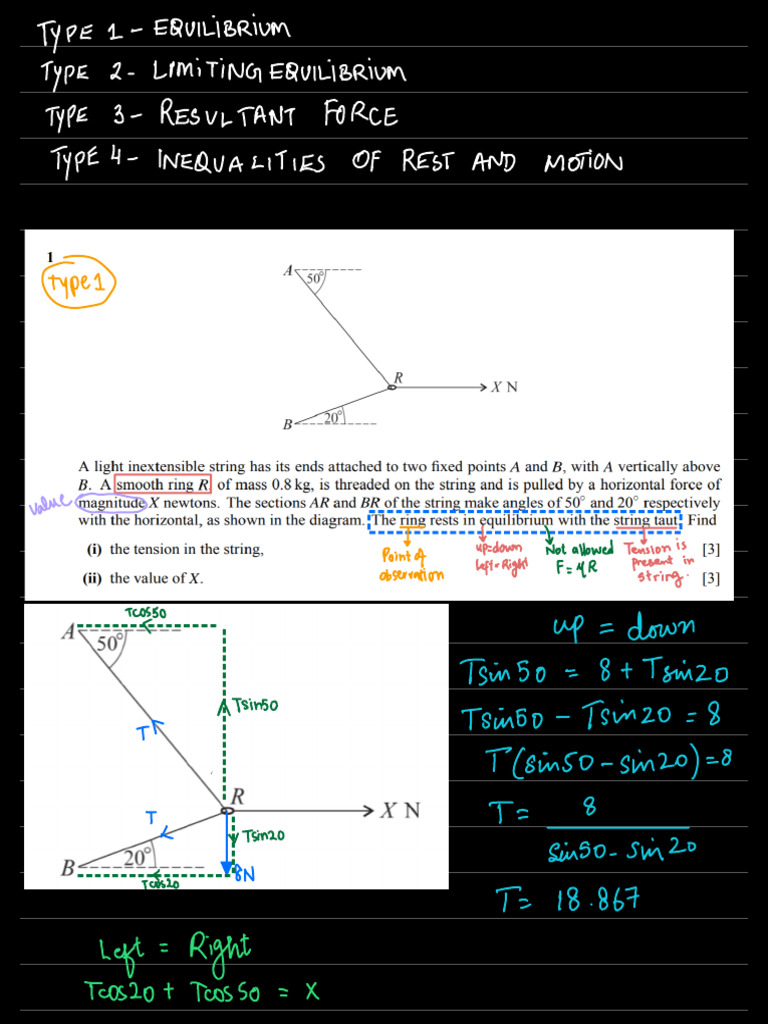 Forces Worksheet | PDF