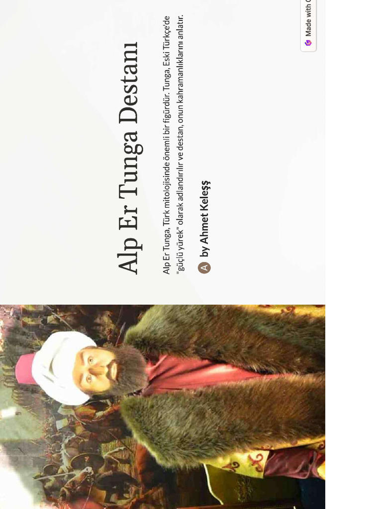 Alp Er Tunga Destani | PDF