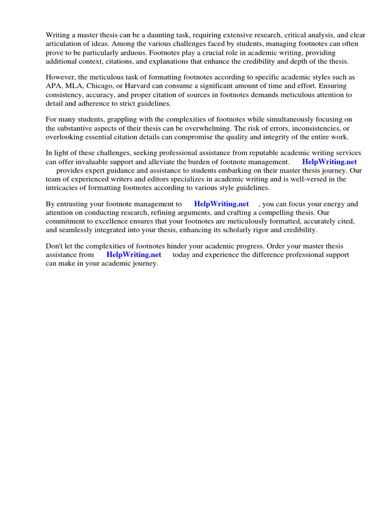 Footnotes in Master Thesis | PDF | Art | Computers
