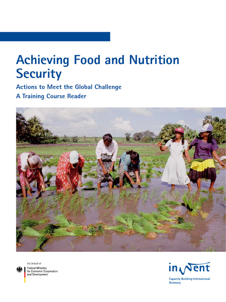11- Achieving Food and Nutrition Security | PDF