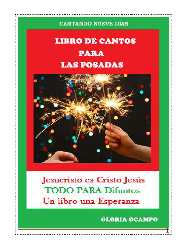 Libro Cantos Posadas | PDF