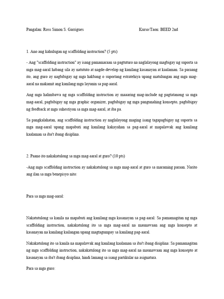 Filipino | PDF
