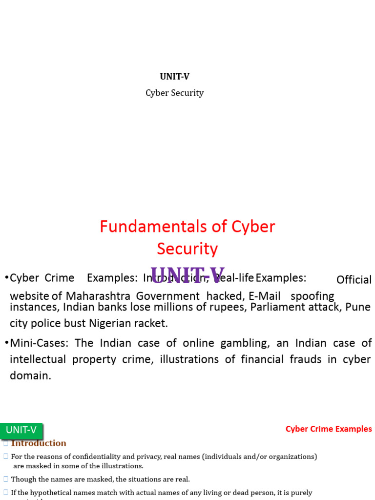 CS Unit-5 | PDF