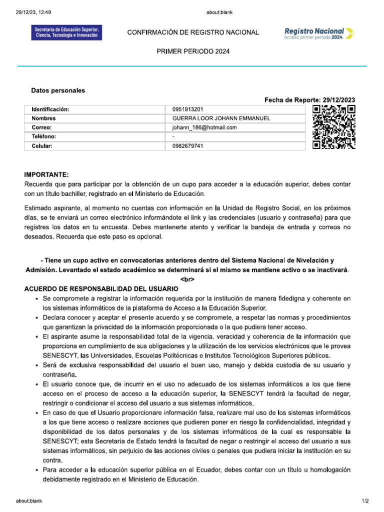 Senescyt Johann | PDF