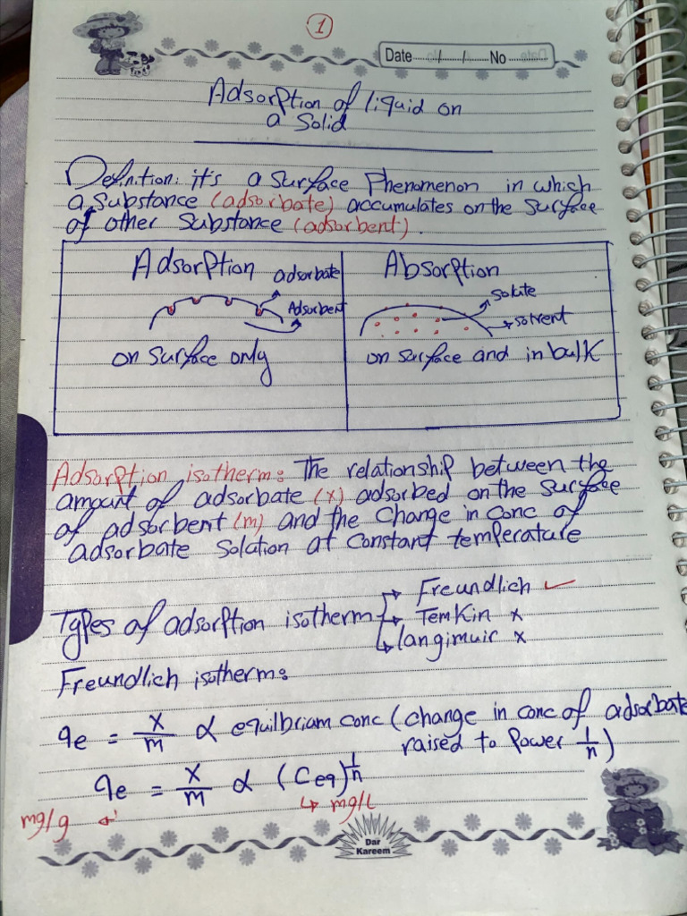 Physical Lab2 - Liquid Adsorption On Solid | PDF