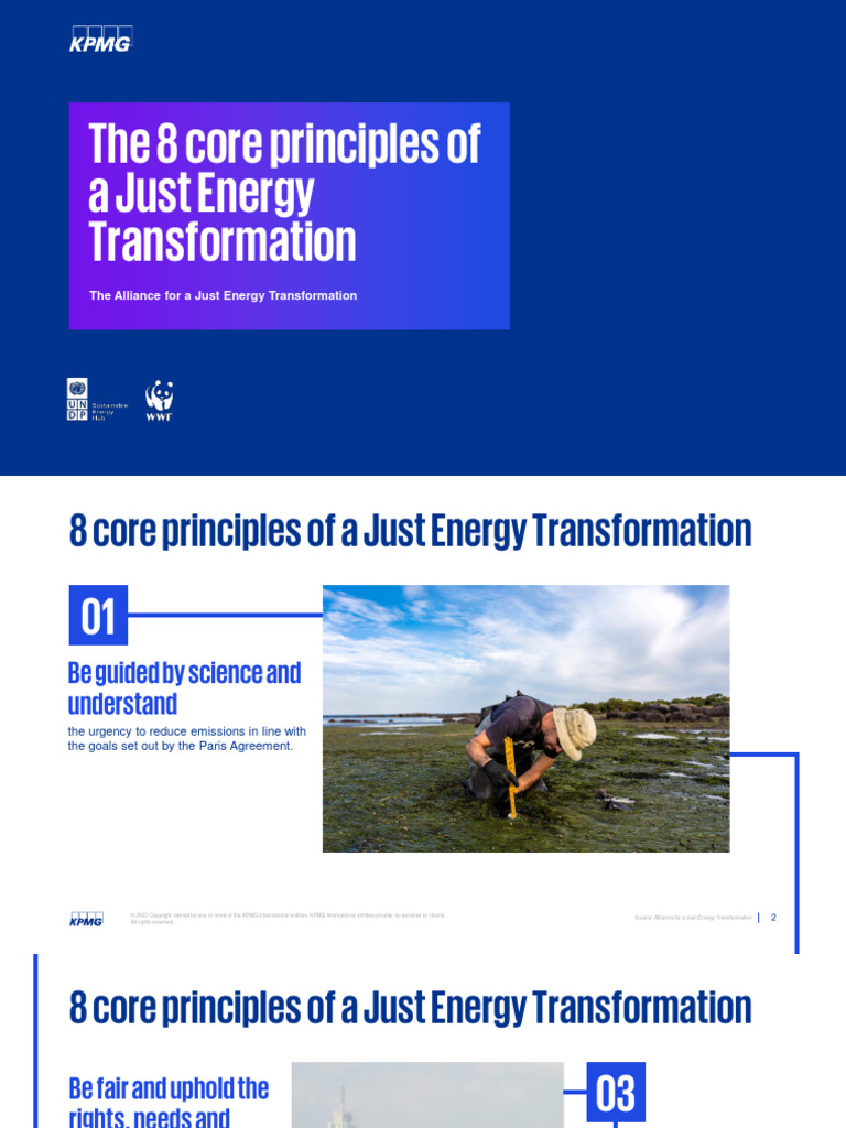 8 Core Principles of A Just Energy Transformation | PDF