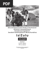 IsiZulu Lesson Plan IZINKONDLO GRADE 10 | PDF