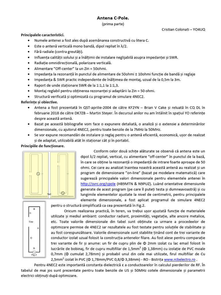 Antena C-Pole | PDF