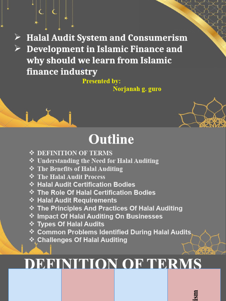 Halal Audit | PDF | Audit | Regulatory Compliance